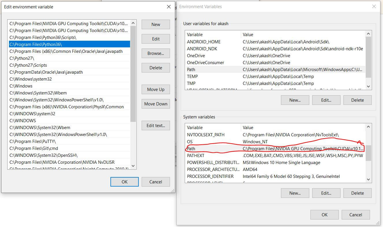 'python' is not recognized as an internal or external command, operable ...